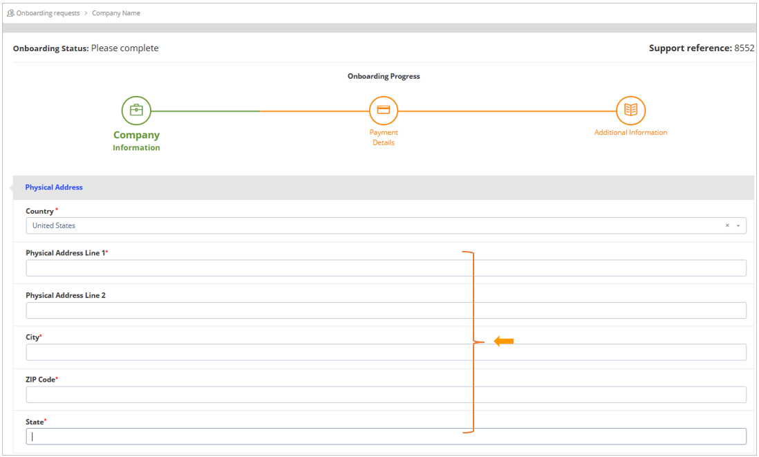 International Onboarding Invite Process – Eftsure Knowledge Base